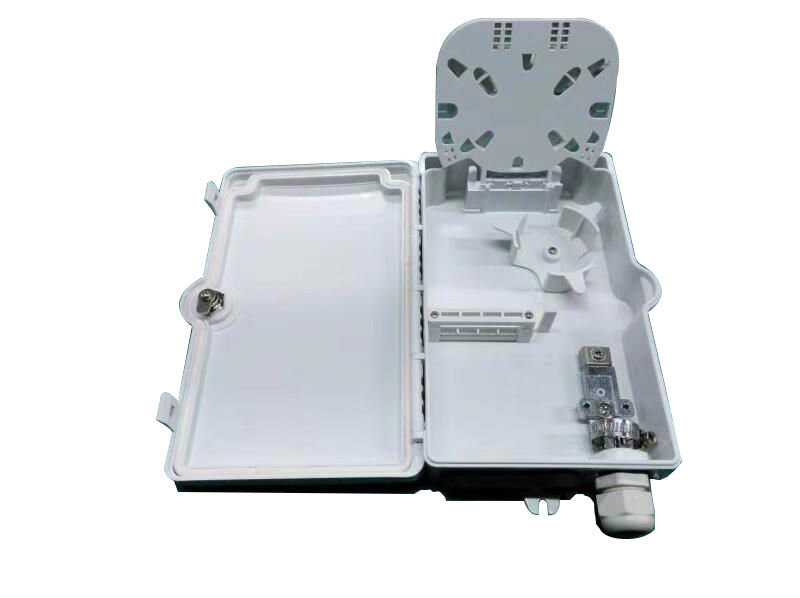 Fiberboks FCS-4B 8F, 4xSC/8xLC, IP55 skjøting, inkl kassett | Melbye