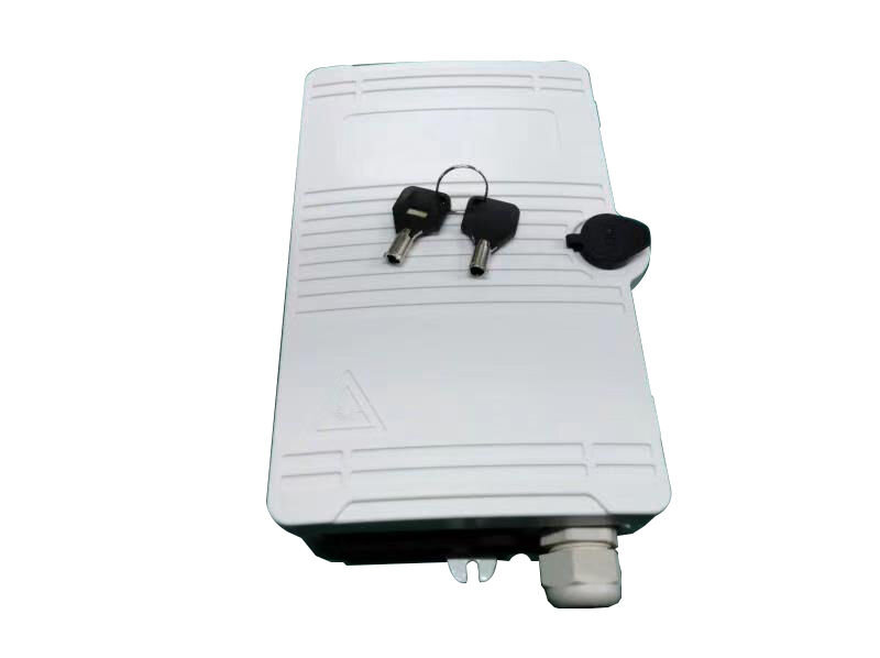 Fiberboks FCS-4B 8F, 4xSC/8xLC, IP55 skjøting, inkl kassett | Melbye