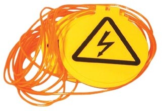 Skilt - Avsperring med line | Melbye