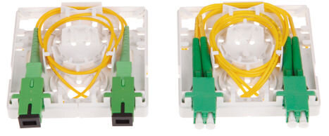 ORM1 Fiberuttak 2xSCS/LCD IP30 Uten adapter | Melbye