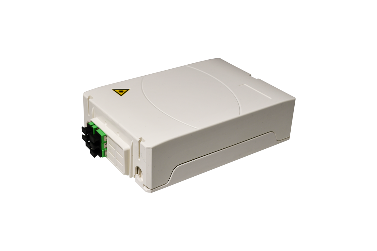 Fiberboks 12F IP20 Inkl. SC/APC adapt/pig | Melbye