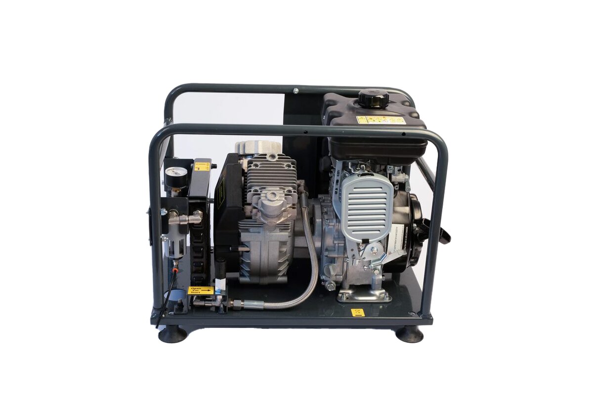 Kompressor JetAir bensin 270 l/min. 10 bar | Melbye