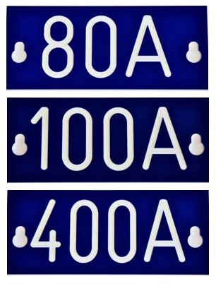 Merkeskilt ensidig | Melbye