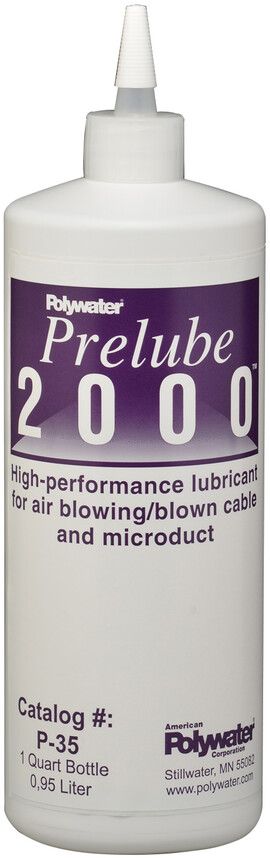Smøremiddel PreLube2000 0,95L For blåsing fiber | Melbye