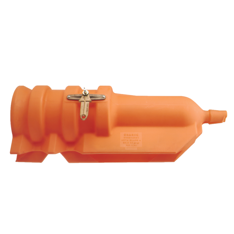 Tildekning for strekkisolator 36,6 kV AUS utstyr - hardplast | Melbye